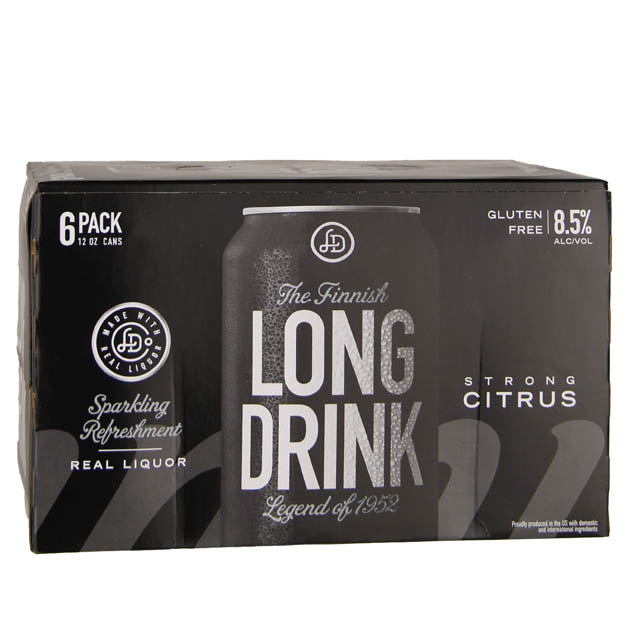 Long Drink Strong (Black) | Triple Brew Liquor and Wine